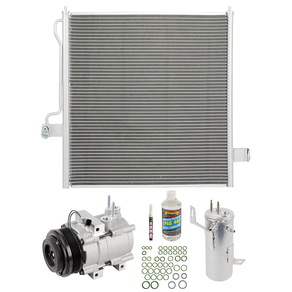 A/C Kit w/ AC Compressor Condenser Drier For Ford Explorer & Mercury ...