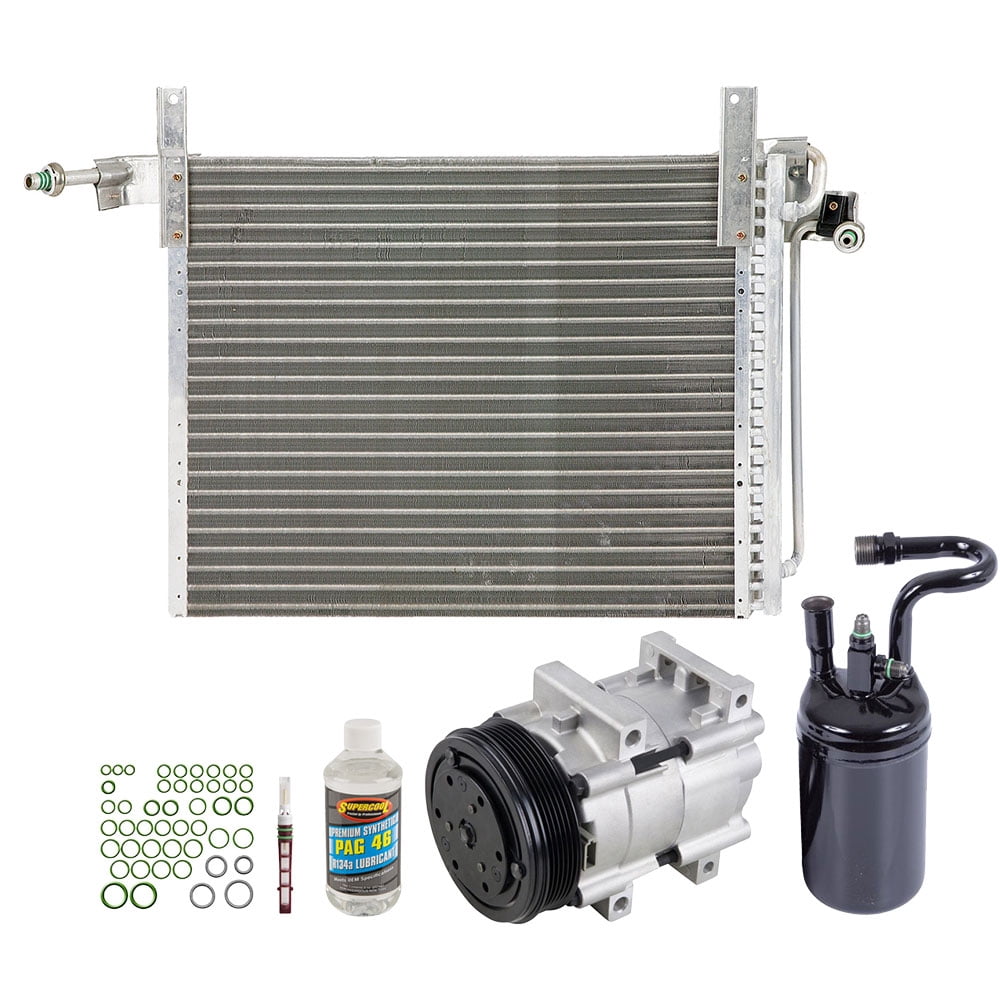 A/C Kit w/ AC Compressor Condenser & Drier For Ford Explorer & Ranger ...