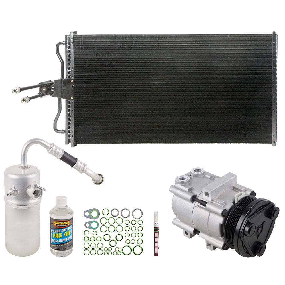 Free Shipping! A/C Kit w/ AC Compressor Condenser Drier For Ford F150 F ...
