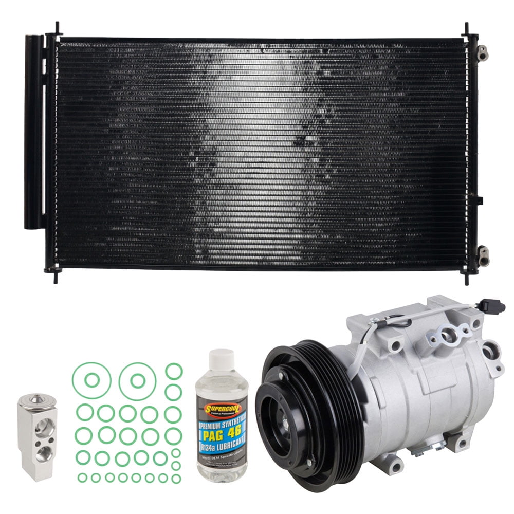 A/C Kit w/ AC Compressor Condenser & Drier For Honda Odyssey 2008 2009 ...