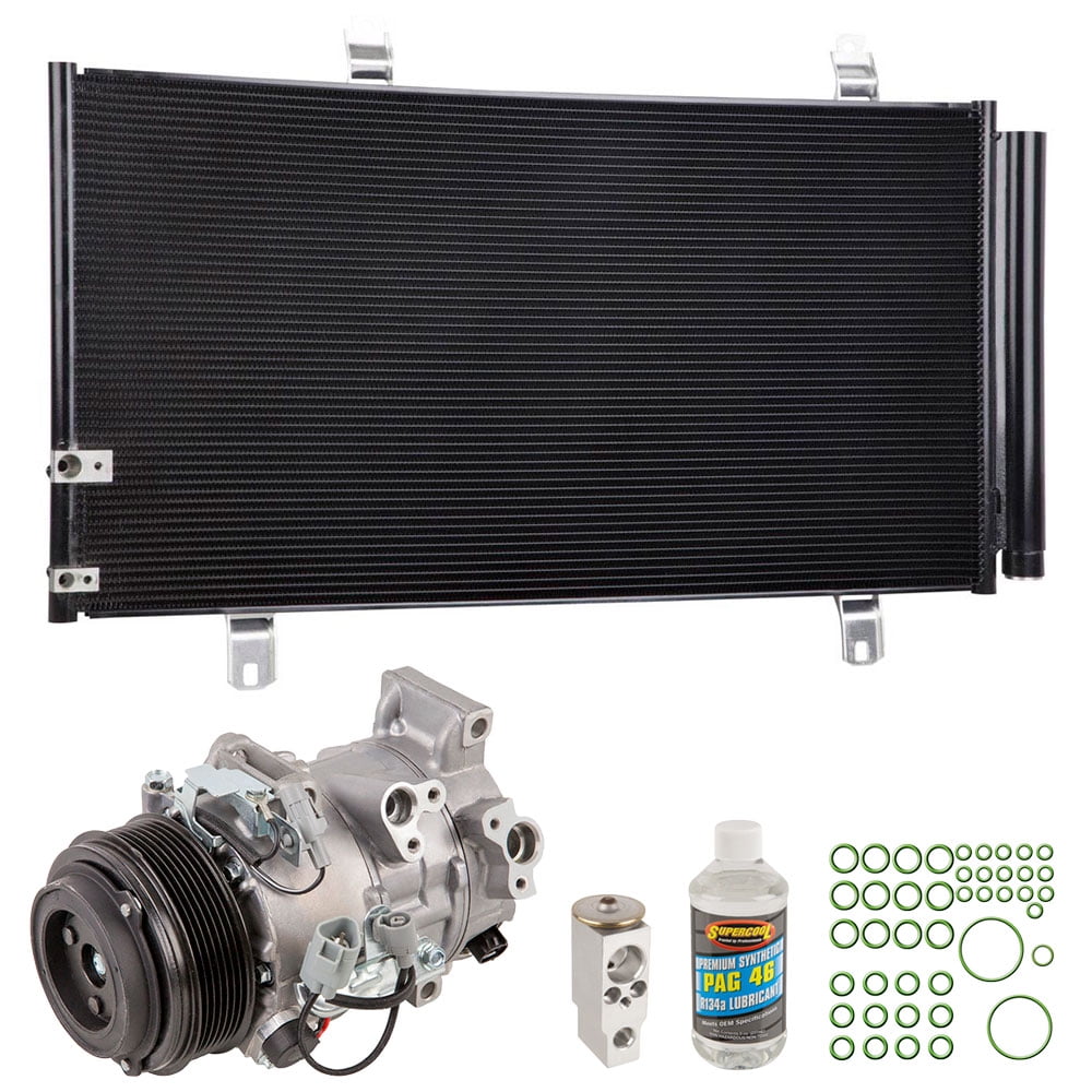 A/C Kit w/ AC Compressor Condenser & Drier For Toyota Camry V6 & Avalon ...