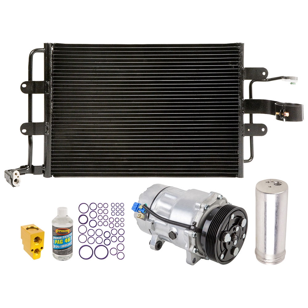 A/C Kit w/ AC Compressor Condenser & Drier For Volkswagen VW New Beetle ...