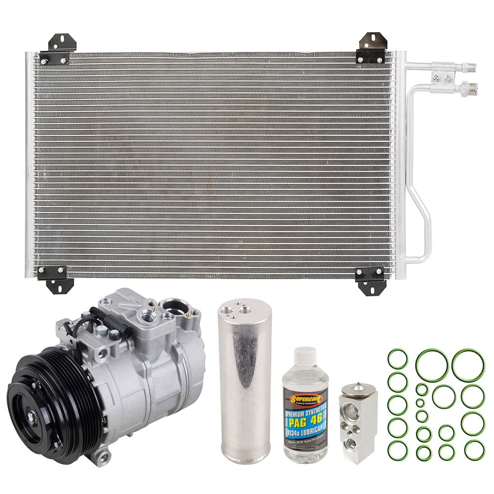 A/C Kit w/ Primary AC Compressor Condenser & Drier For Dodge ...