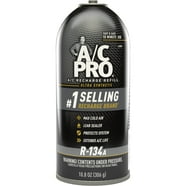 A/C Pro R-134A Professional Formula Refrigerant Refill (10.8 OZ, 1 pack ...