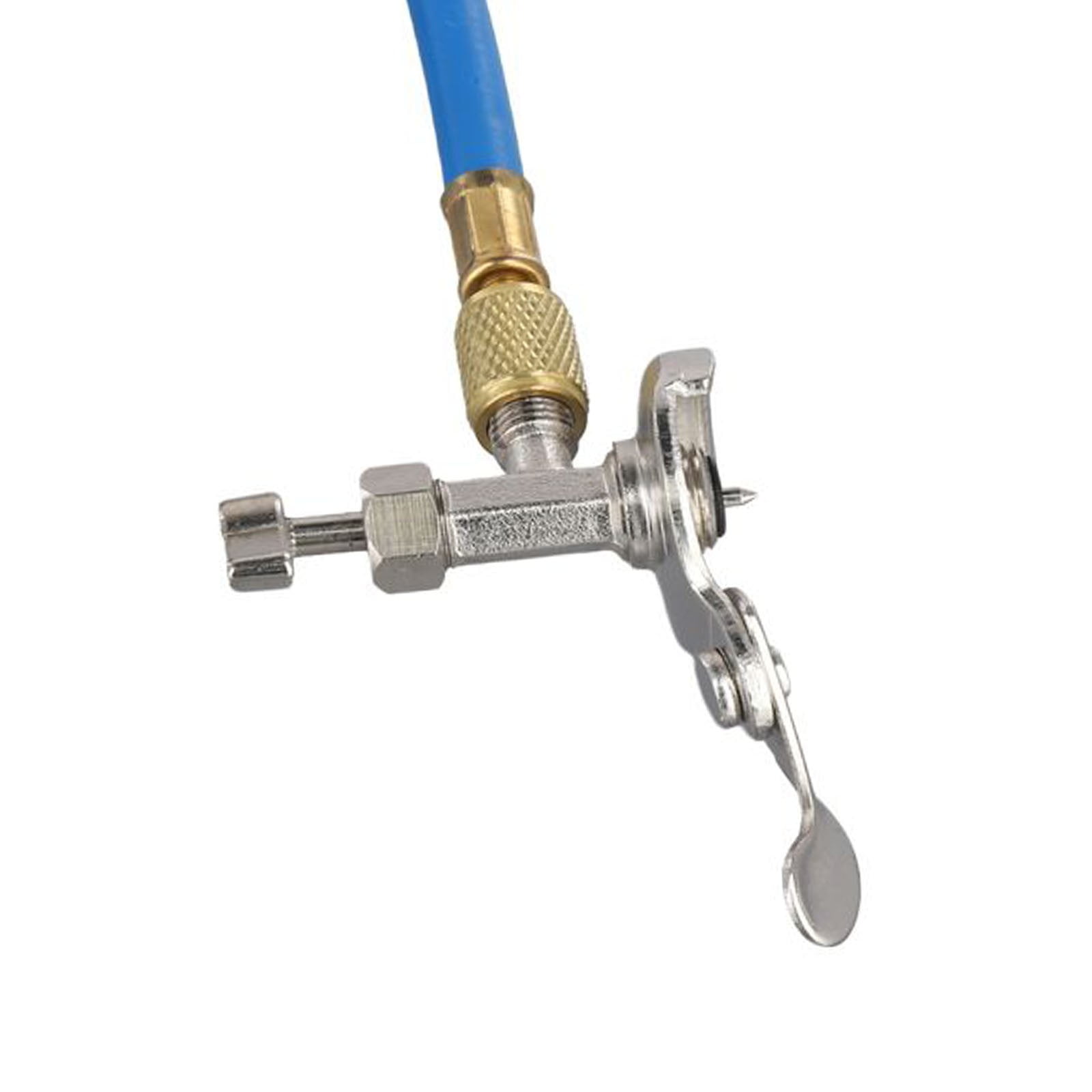 A/C R134A U Charging Hose With Gauge Car Recharge Pipe Auto Recharger ...