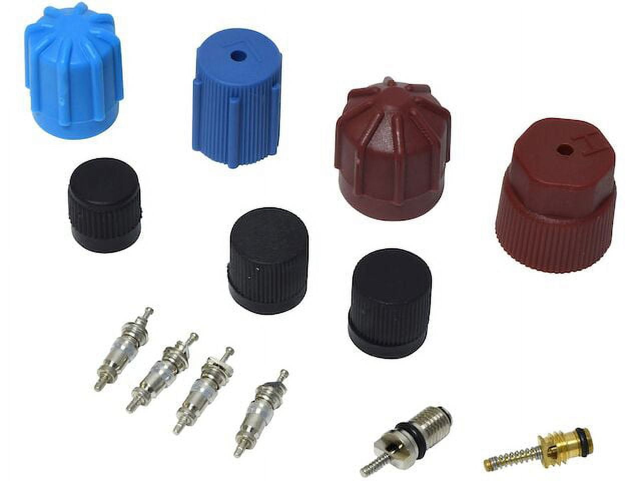 A/C System Valve Core and Cap Kit - Compatible with 1976 - 1993 Honda ...