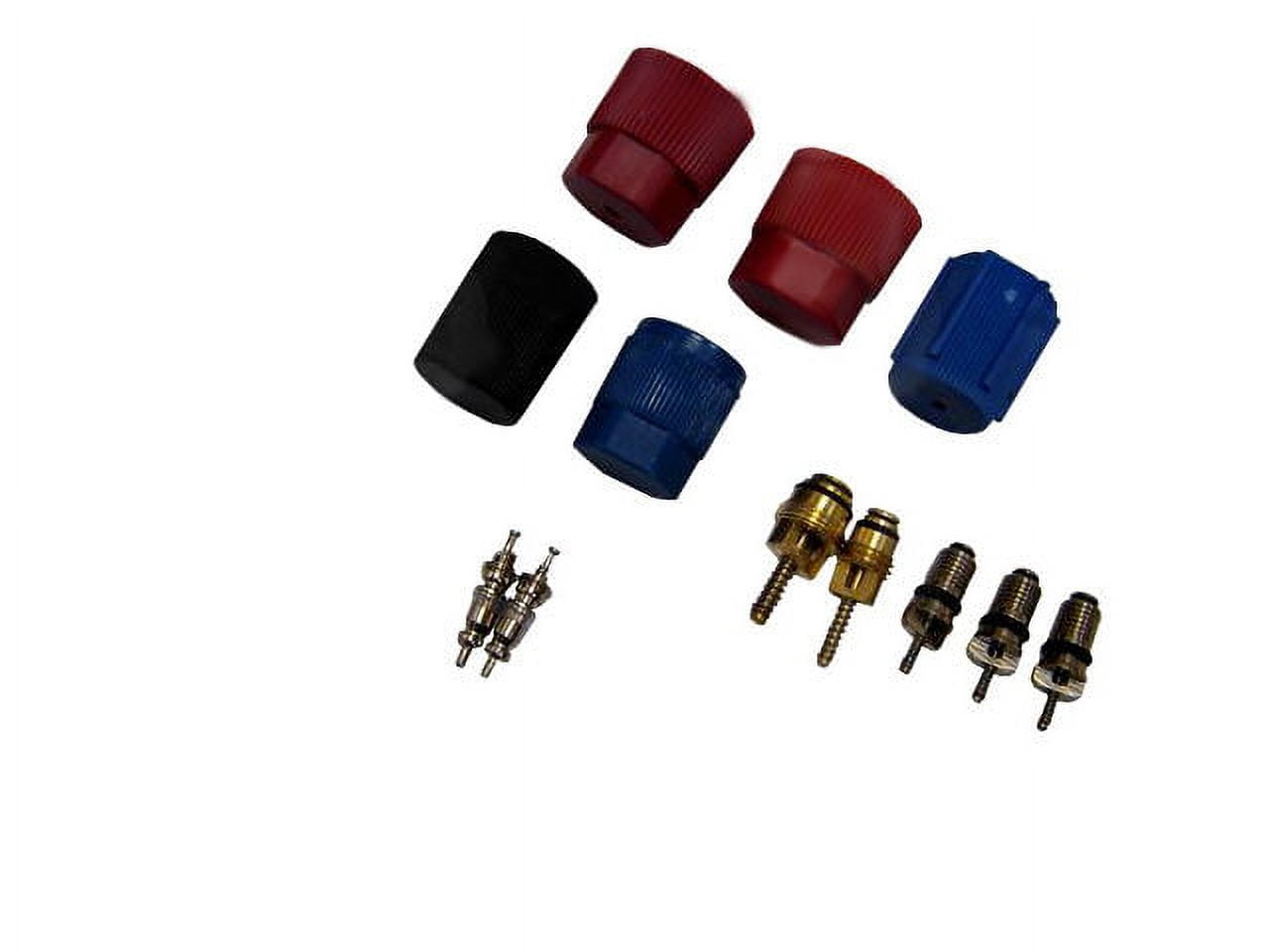 A/C System Valve Core and Cap Kit - Compatible with 1994 - 2011 Mercury ...