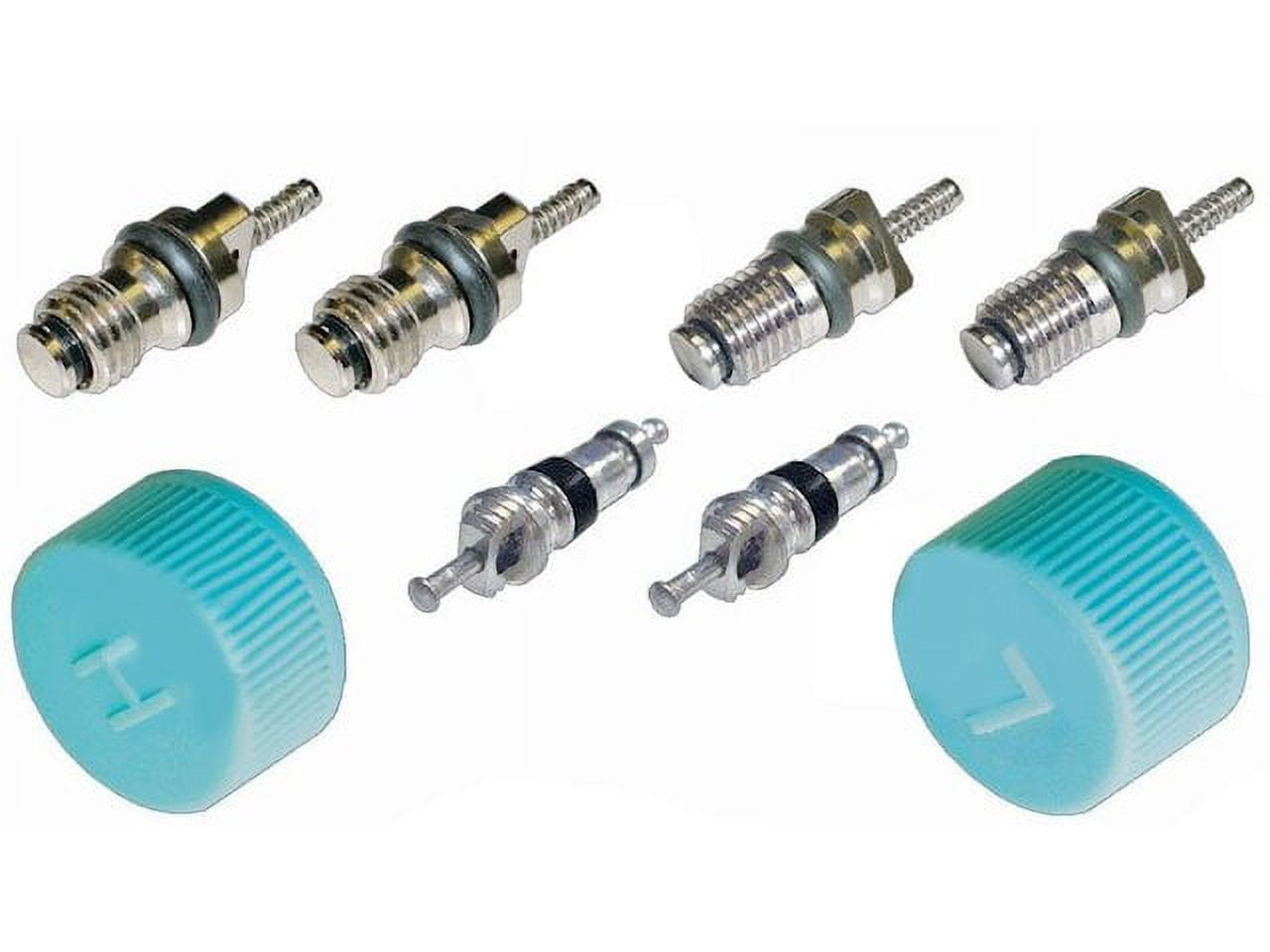 Hyundai Accent Ac System Valve Core And Cap Kit