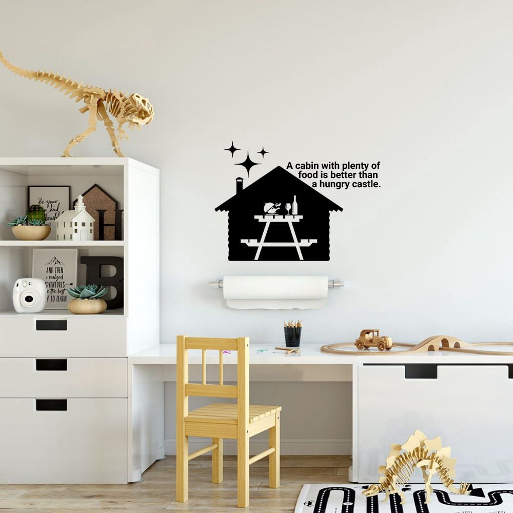 A Cabin With Plenty Food Quote Cabin Camp Camping Scenery Vacation ...