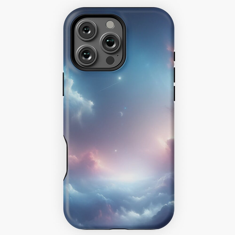 A Calm and Serene Depiction of Space Night Sky Phone Case Compatible ...