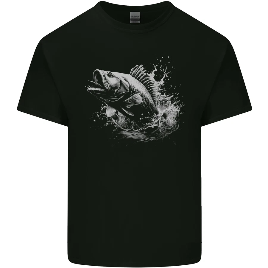 A Carp Fish Freshwater Angling Fisherman Fishing Hobby Cotton Tee,for ...