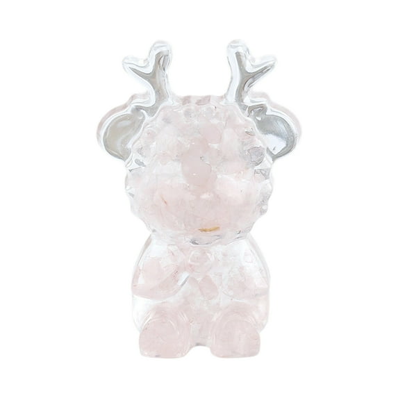 A Cartoon Deer And Snowflake Wall Sticker With Removable Design, Winter ...