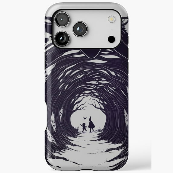 A Cartoon Inspired If You Go into The Woods Art iPhone 11 through 17 ...