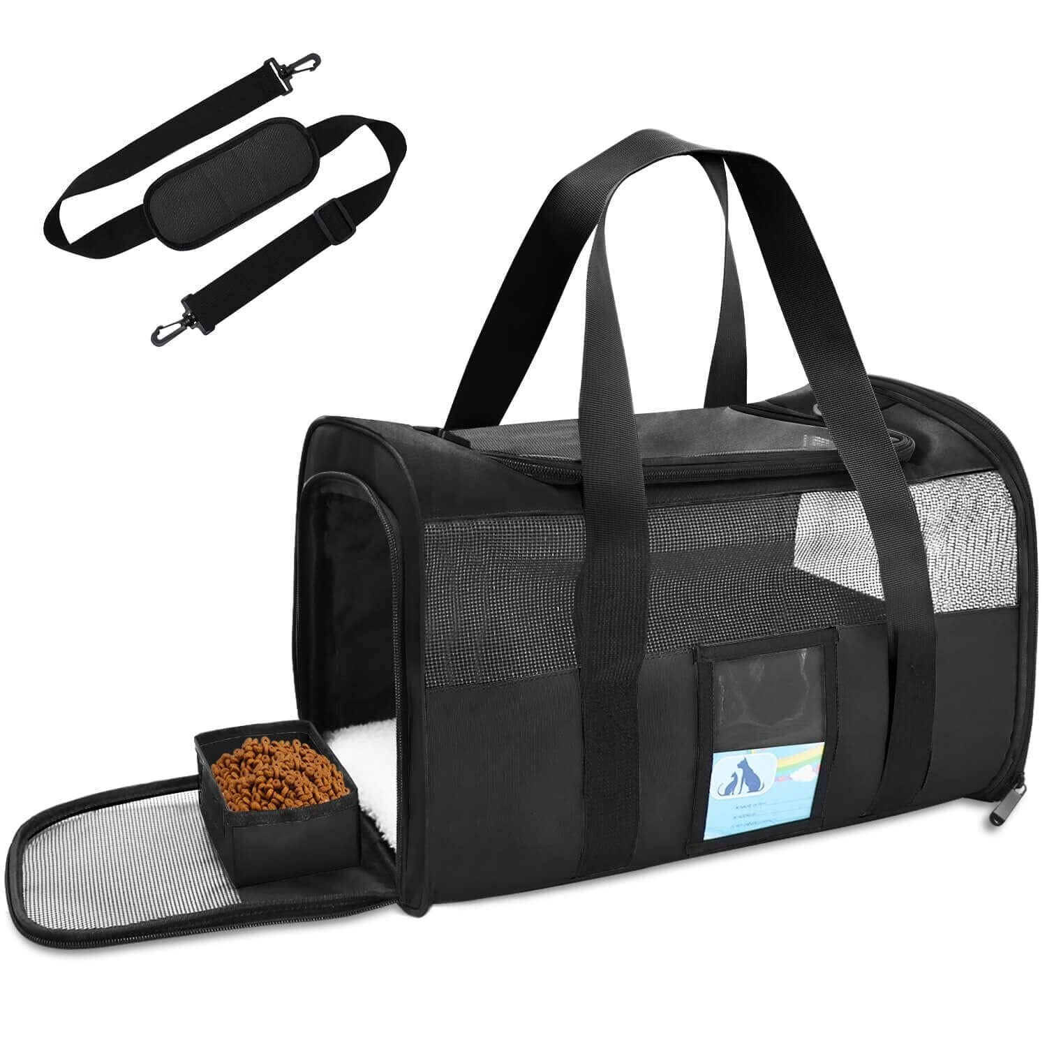 A Cat Carrier,Dog Carriers for Small Dogs Medium Cats Pet Carrier up to ...