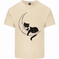 A Cat Reading A Book On The Moon Mens Womens T-Shirt - Walmart.com