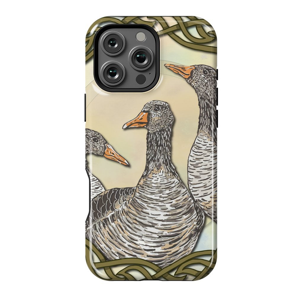 A Celtic Goose Themed Cultural And Artistic Design Tough Case for ...
