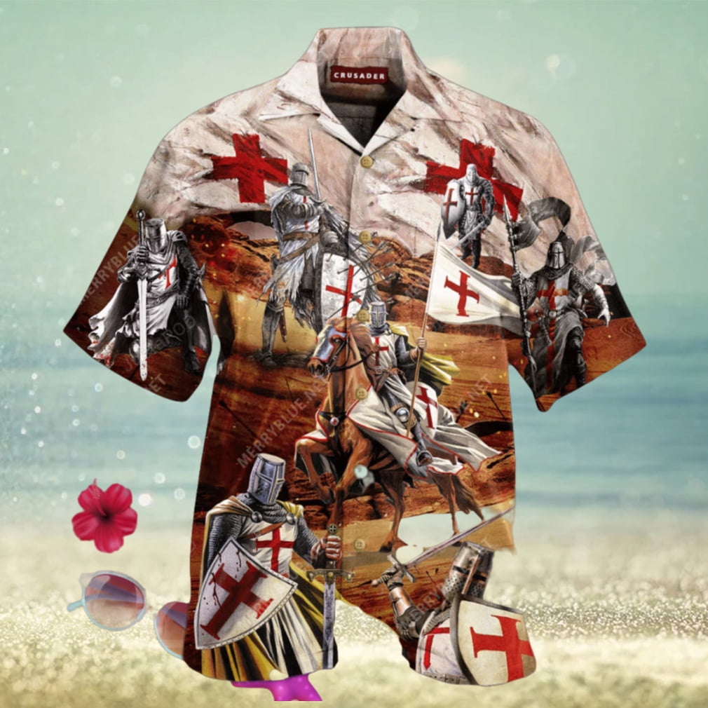 A Child Of God A Man Of Faith Warrior Of Christ Unisex Hawaiian Shirt ...