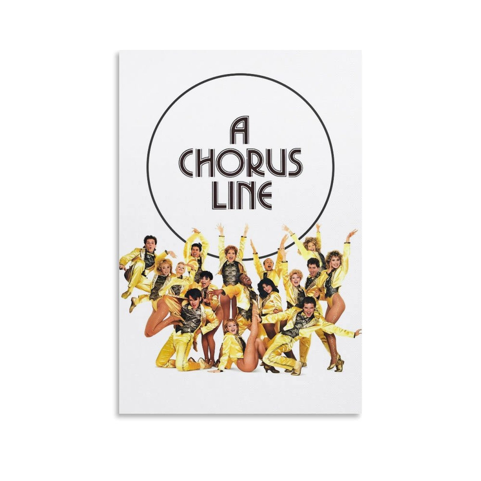 A Chorus Line Musical Poster (2) Wall Art Poster Scroll Canvas Painting ...
