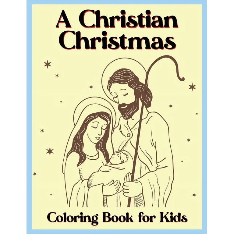 christian christmas coloring pages to print free