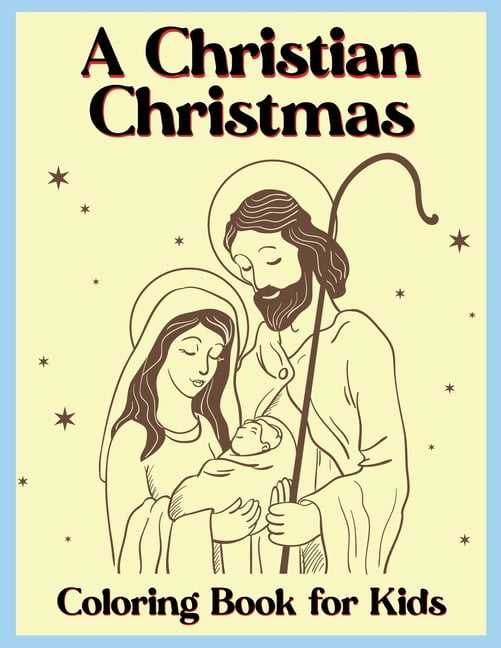 Nativity Coloring Book Pages