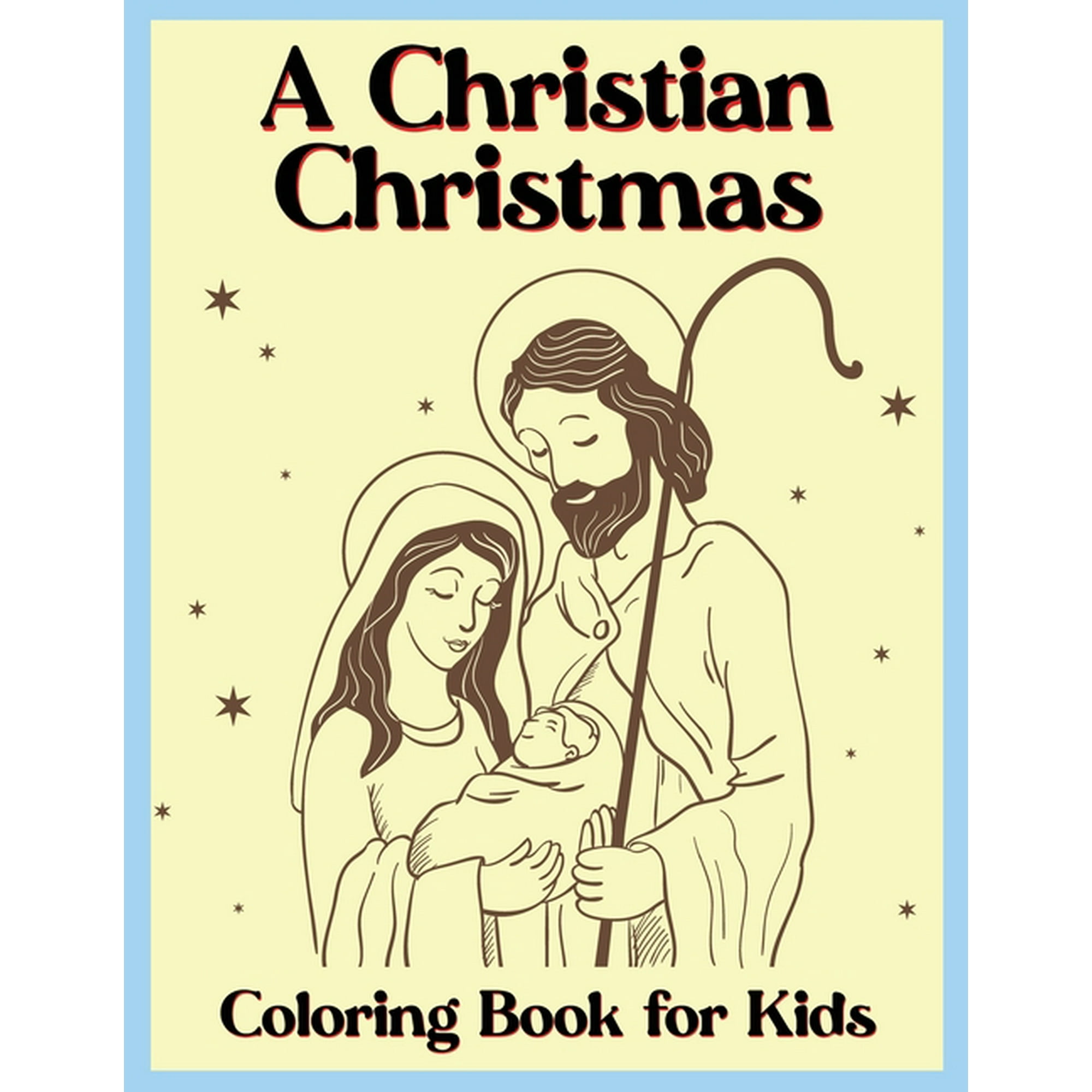 Religious Christmas Coloring Pages For Kids