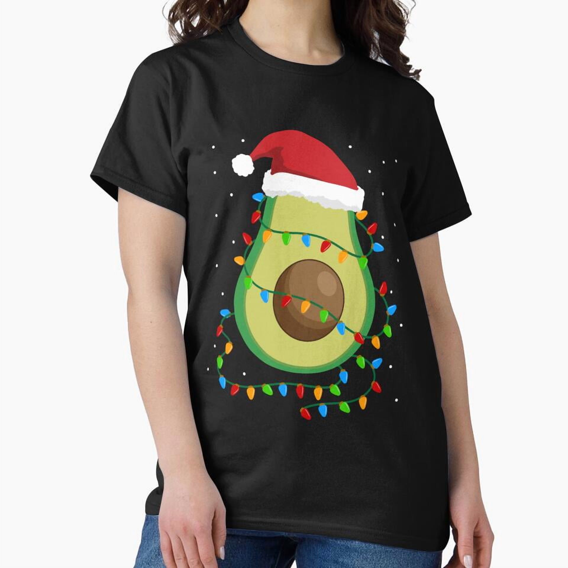 A Christmas Avocado Vegan St. Nick Hat Funny Holiday Foodie Gift H8606 ...