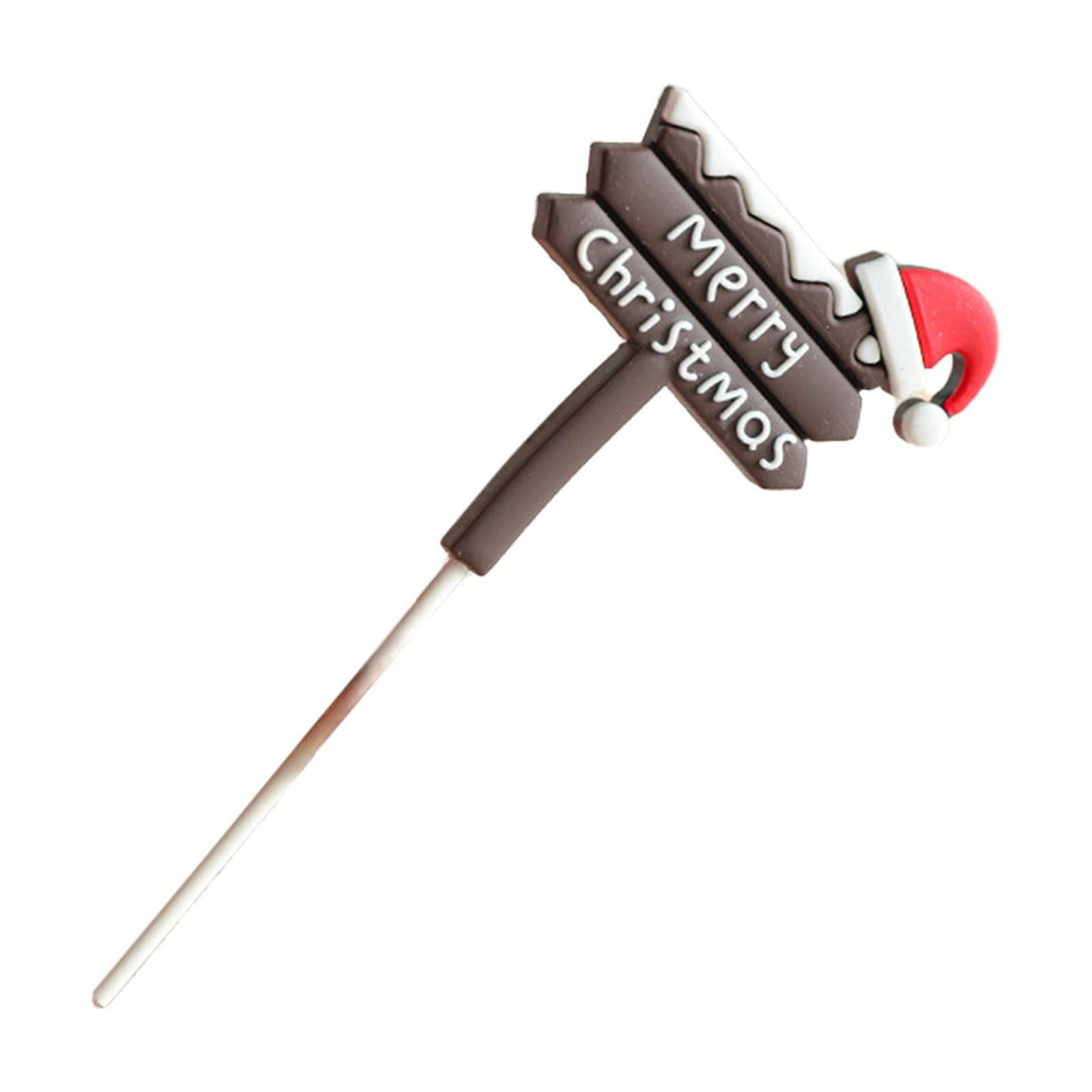 A Christmas Cake Topper Festive Decor With Food Grade Abs, Secure ...