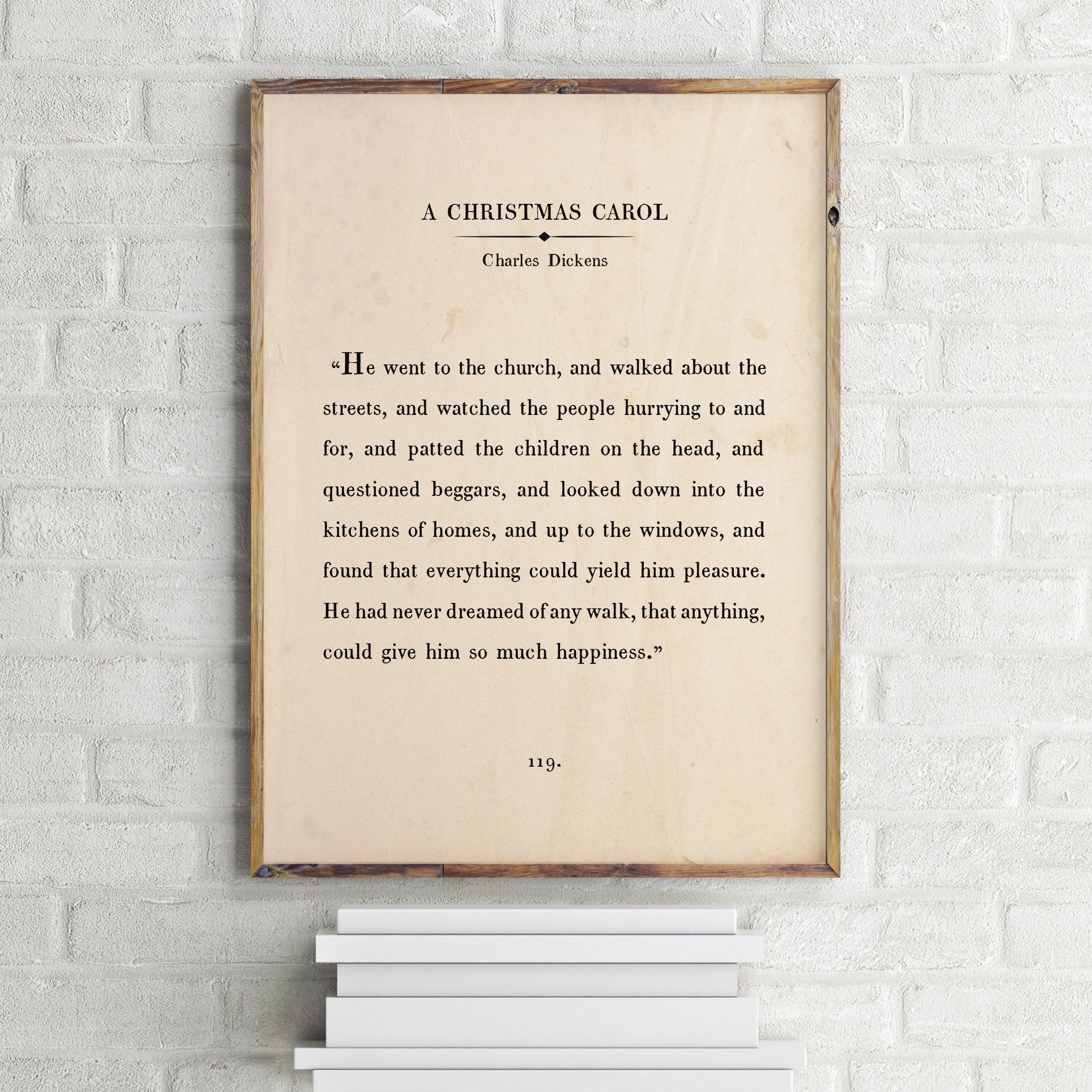 A Christmas Carol Printable Quote,Charles Dickens Print,Christmas ...