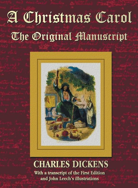 A Christmas Carol - The Original Manuscript in Original Size - With ...