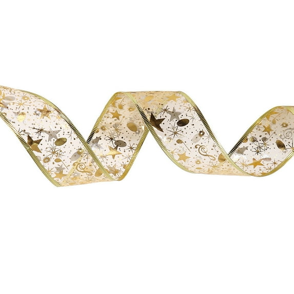 A Christmas Decoration Led Ribbon Lights Christmas Tree Ornaments Diy ...