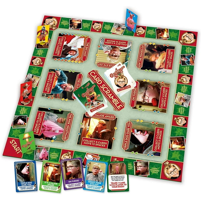 A Christmas Story Card Scramble Board Game - Walmart.com