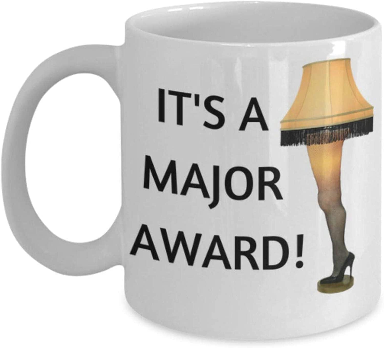 A Christmas Story Leg Lamp Coffee Mug - Major Award, Funny Holiday ...
