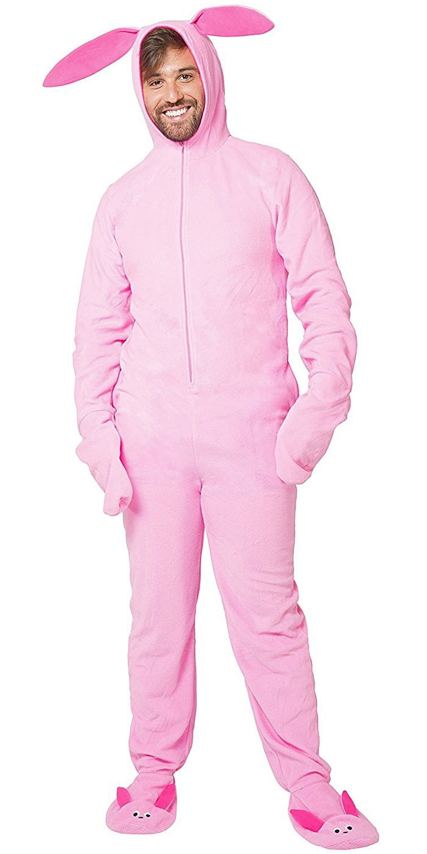 A Christmas Story Family Pajamas Ralphie Pink Bunny Matching Onesie ...