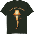 A Christmas Story Glowing Glorious Leg Lamp Funny Holiday T-Shirt ,Full ...