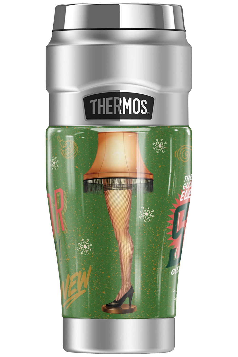 A Christmas Story Leg Lamp THERMOS STAINLESS KING Stainless Steel ...