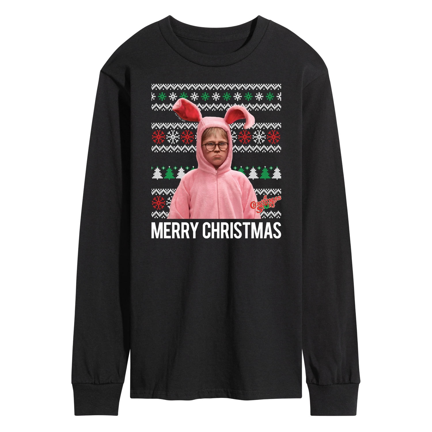 A Christmas Story - Merry Christmas - Men's Long Sleeve T-Shirt ...