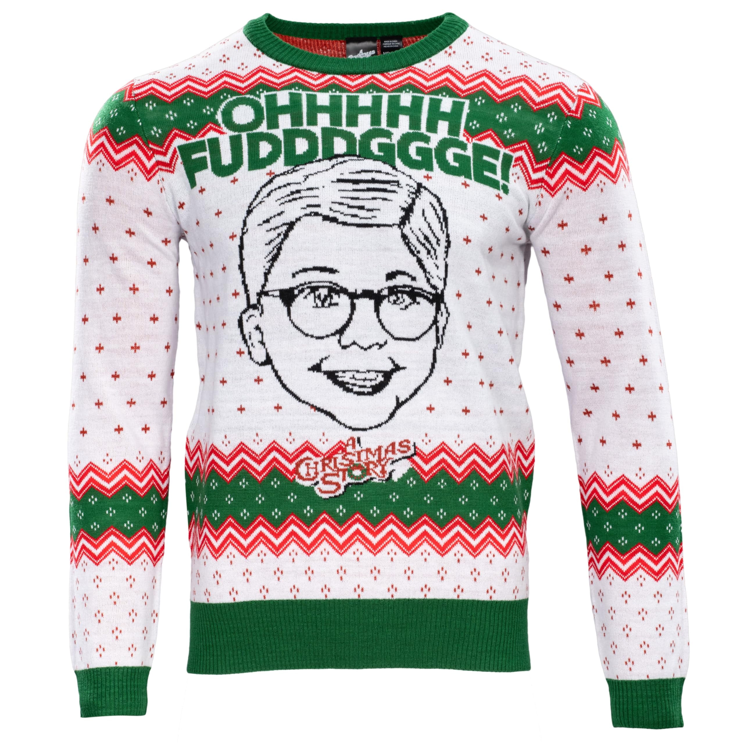 A Christmas Story Ralphie Ohh Fuddggee Adult Holiday Season Knitted ...