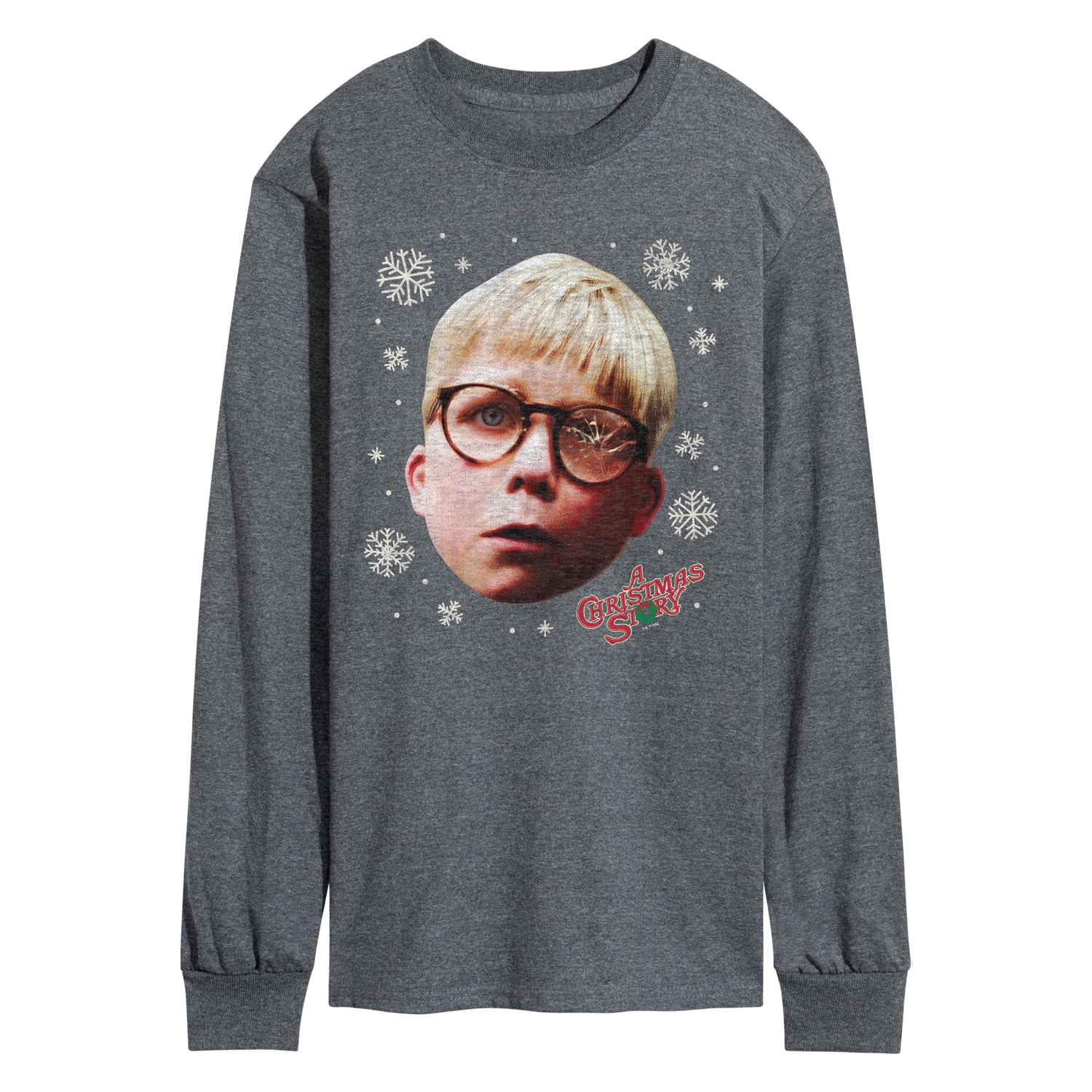 A Christmas Story - Ralphie Portrait - Men's Long Sleeve Graphic T ...