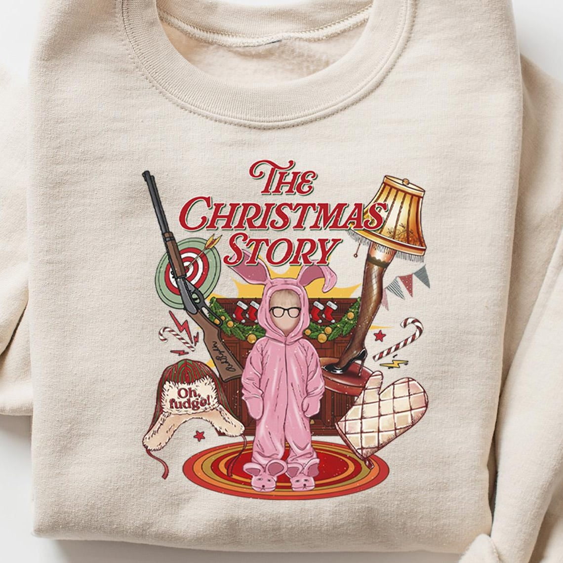 A Christmas Story, Retro Christmas 90’S Movie, Leg Lamp Christmas, Oh ...