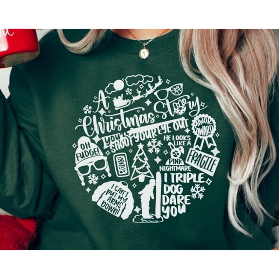 A Christmas Story TShirt Christmas TShirt Tshirt Hoodie Christmas Movie ...