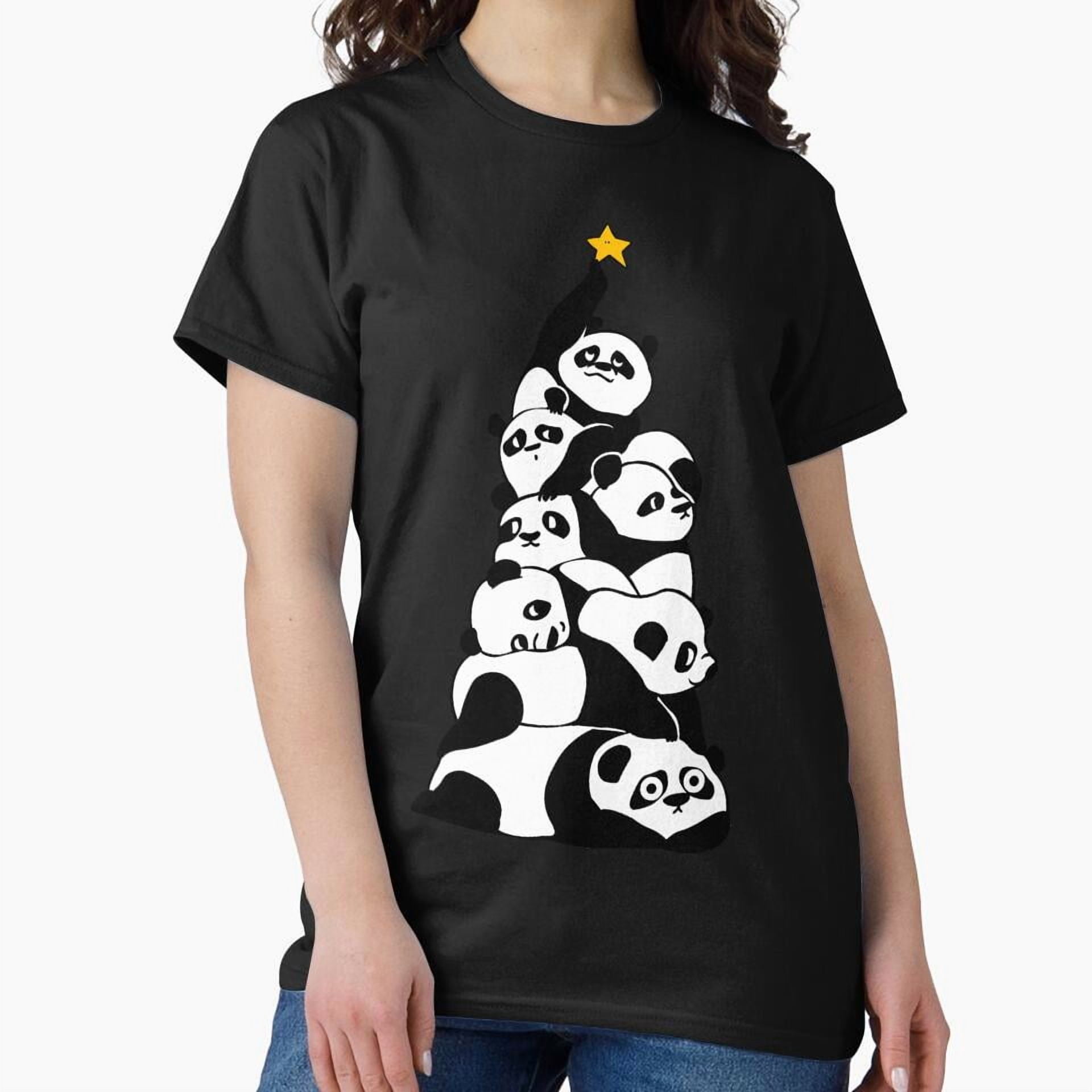 A Christmas Tree Pandas A Funny Holiday Animal Lover Design H10110 T ...