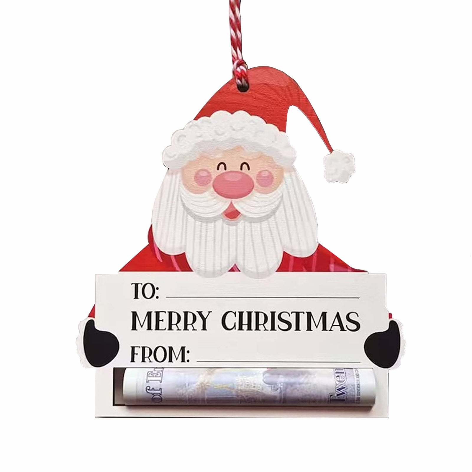 A Christmas Unique Money, Christmas Money Decoration, Money Merry ...