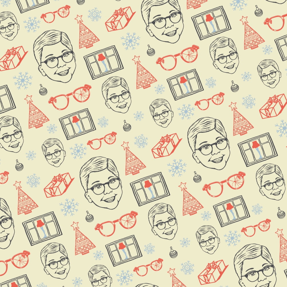 A Christmas story Pattern Premium Roll Gift Wrap Wrapping Paper ...