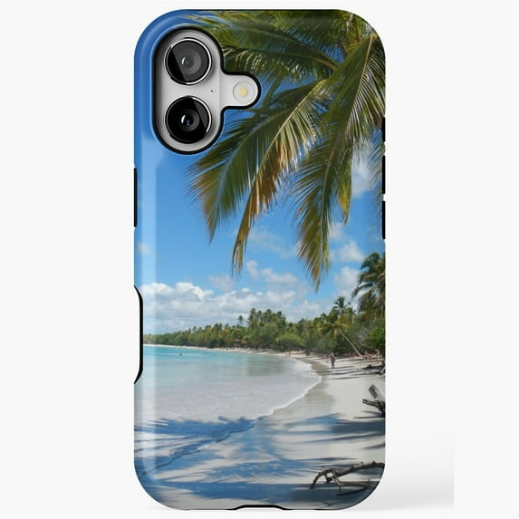 A Classic Beach Design Vibe Protective Case for iPhone 11 12 13 14 15 ...