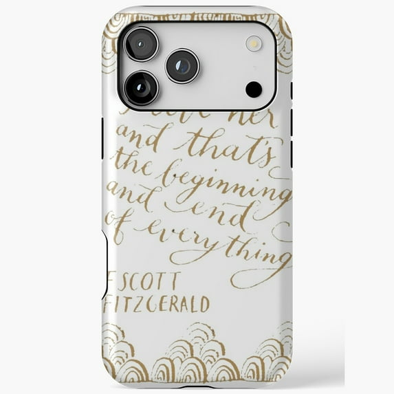 A Classic Novel Inspired The Great Gatsby Quote iPhone 11 through 17 ...