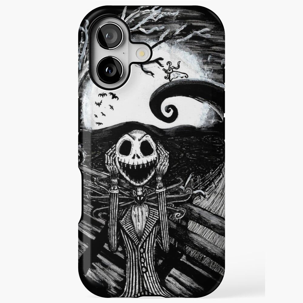 A Classic Pumpkin Scream Protective Case for iPhone 11 12 13 14 15 16 ...