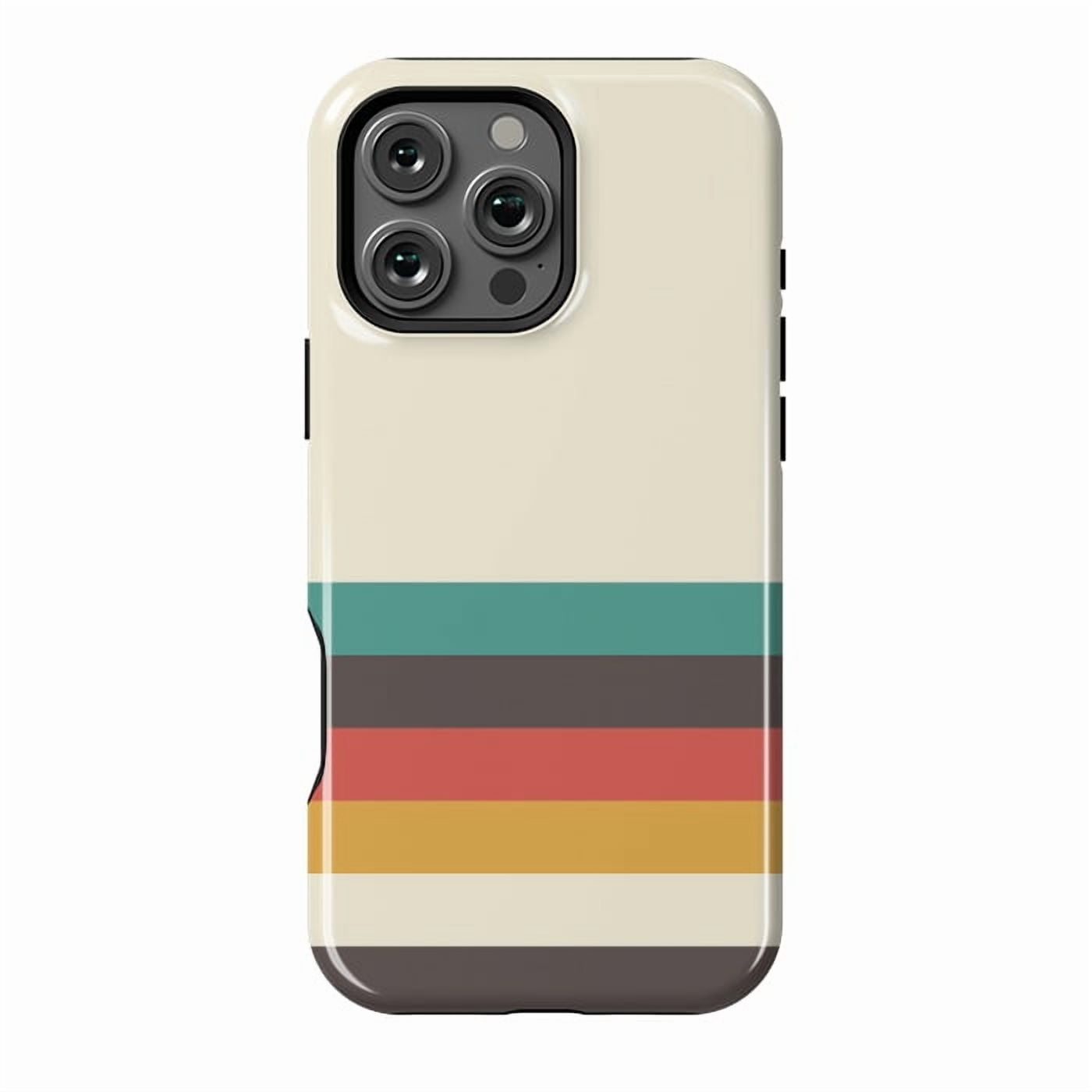 A Classic Retro Stripes Themed Nostalgic And Stylish Tough Case for ...