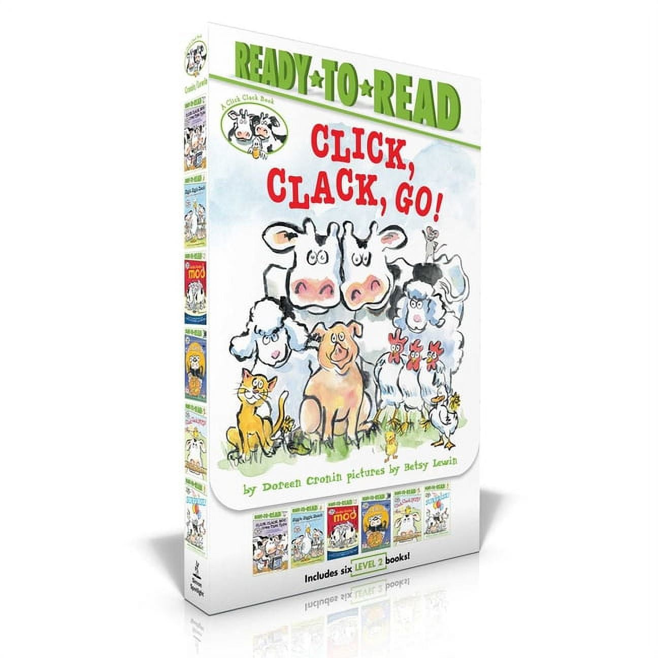 A Click Clack Book: Click, Clack, Go! (Boxed Set) : Click, Clack, Moo ...