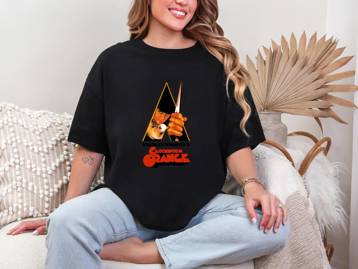 A Clockwork Orange 1971 Dystopian Classic Movie T-shirt, for men ...