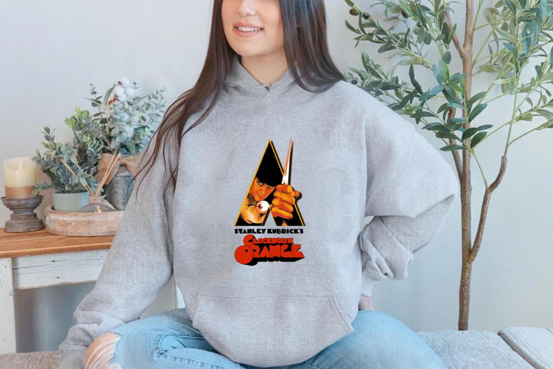 A Clockwork Orange 1971 Hoodie Cult Classic Movie Art Tribute, for men ...